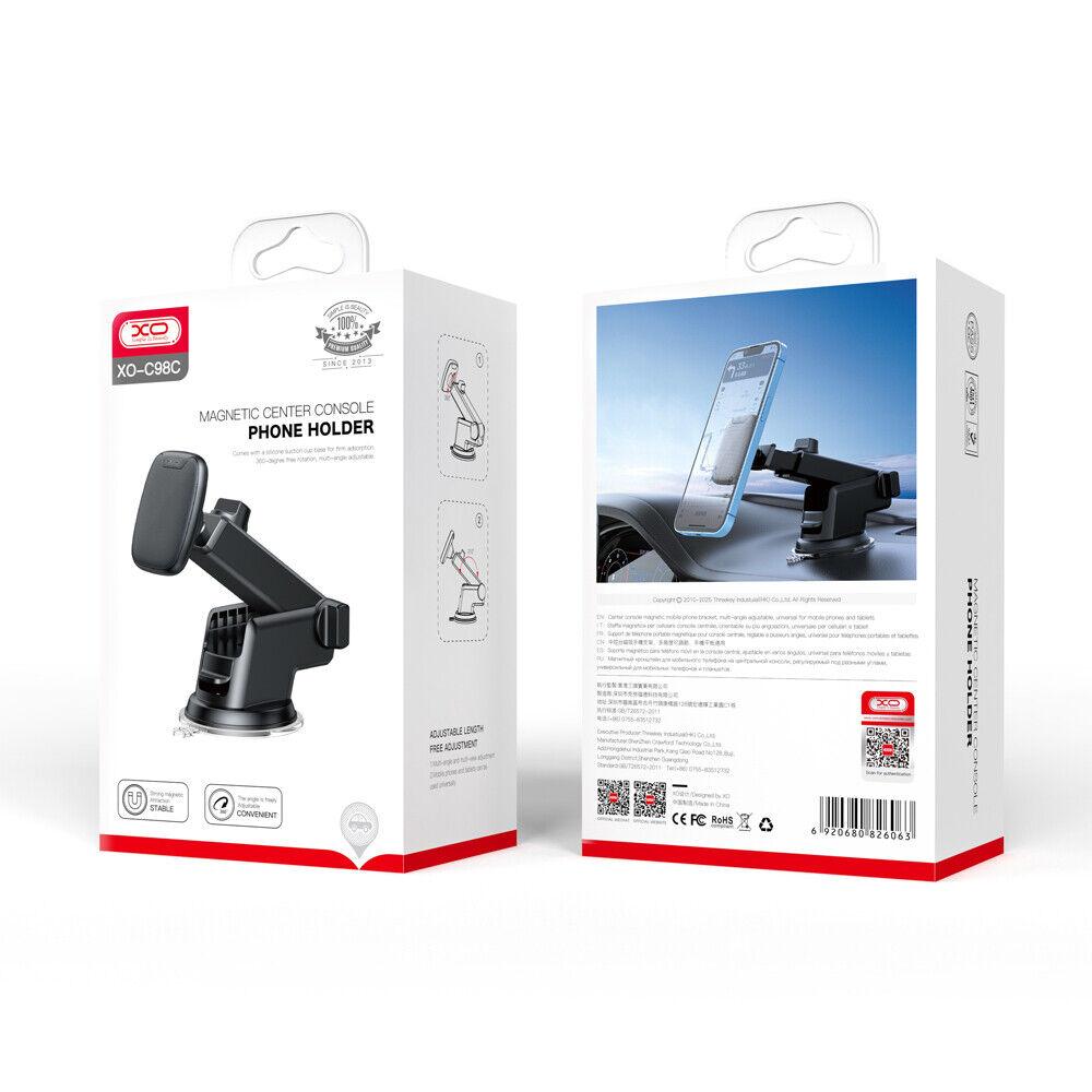 XO C98C Magnetic mobile phone holder in car center console